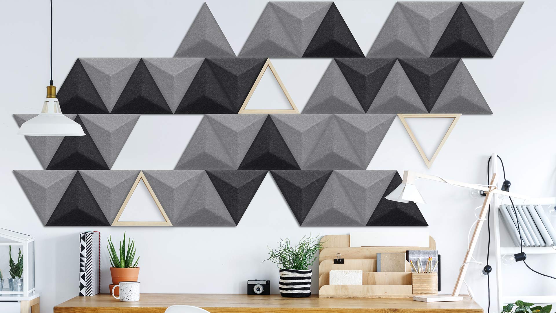 Acoustic Felt Decor: 3D Acoustic Felt Wall Panels